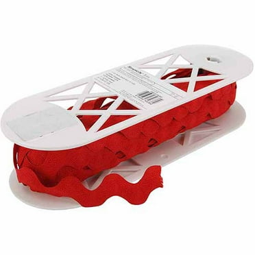 Wrights Polyester Rick Rack, White 1/2" X 15 Yds - Walmart.com