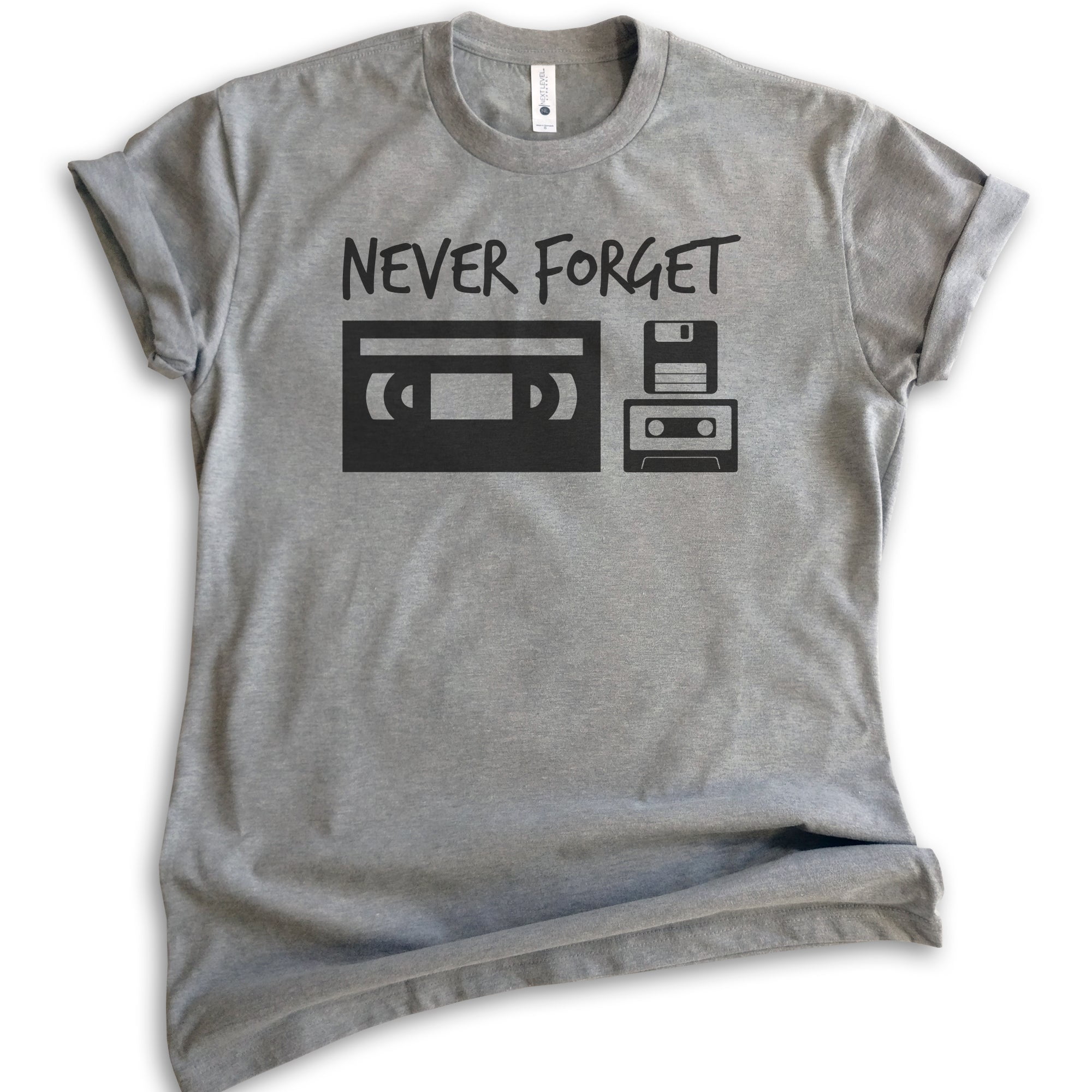 Never Forget 80s Technology Shirt, Unisex Women's Men's Shirt, 80s ...