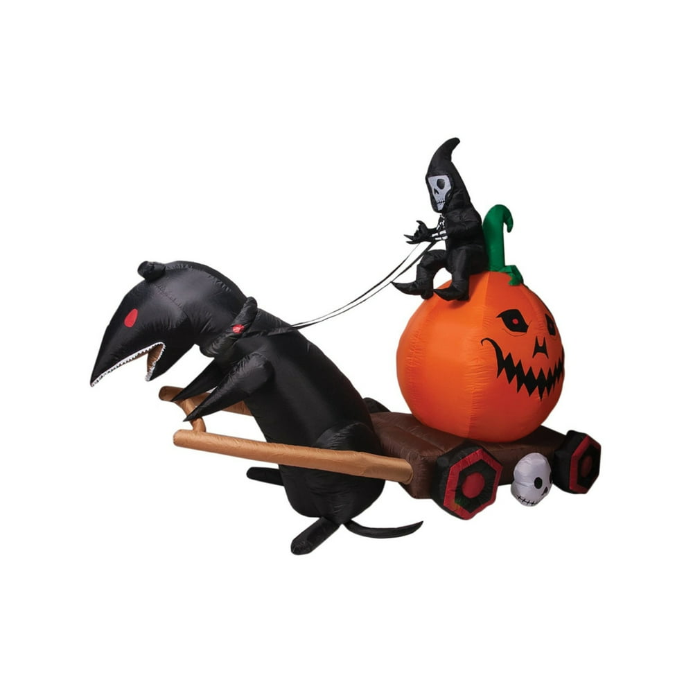Morbid Enterprises Spooky Blow-Up Rat Race Inflatable Halloween Indoor ...