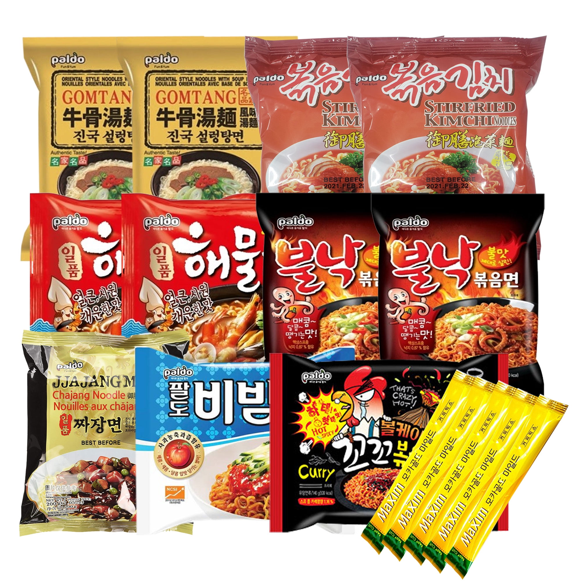 K-Foods Korean Noodle Ramen Variety Pack with Coffee Botswana | Ubuy