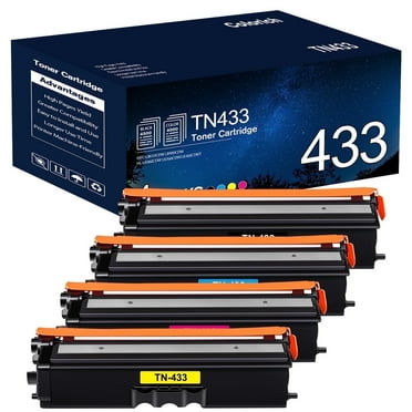 TN433 Toner Compatible for Brother TN433 Toner Cartridge Set for ...