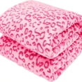 1pc Soft and Fluffy Leopard Print Throw Blanket for Couch, Bed, Sofa ...