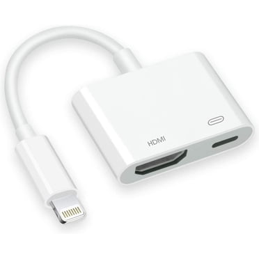 Lightning to Digital AV Adapter, Apple MFi Certified HDMI Converter ...