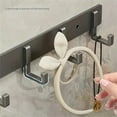 WEISIPU Aluminum 3 To 7 Hooks Key Coat Clothes Rack Rail Door Holder ...
