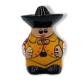 Set of 2 Mexican Handmade Salt and Pepper Shakers | Hand Painted ...