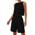 2 Piece Sets for Women,Two Piece Sets For Women Summer Sleeveless Tank ...