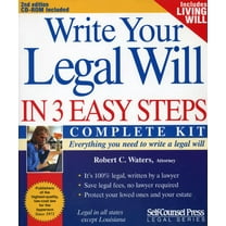 Walter Drake Do-It-Yourself Will Kit with Living Will, Living Trust ...