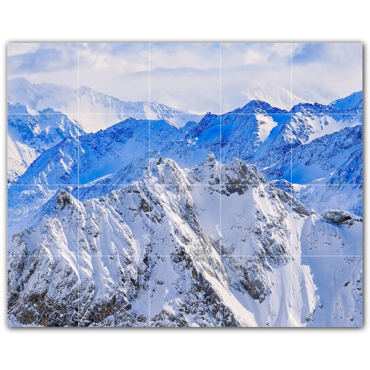 Picture-Tiles.com: Mountains Ceramic Tile Wall Mural WAL500880-54XL. 60 ...