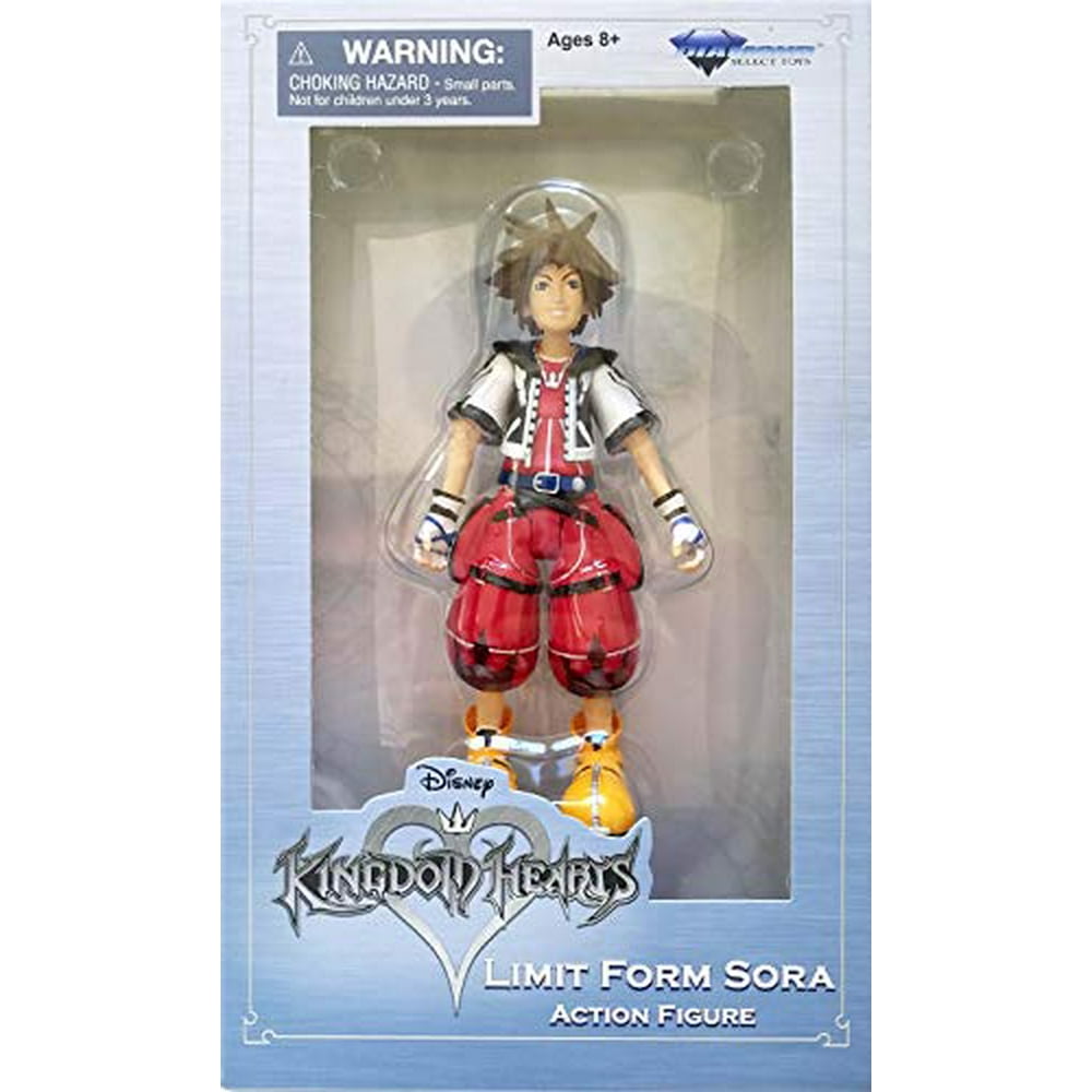 Kingdom Hearts Diamond Select Limit Form Sora Action Figure - Walmart ...