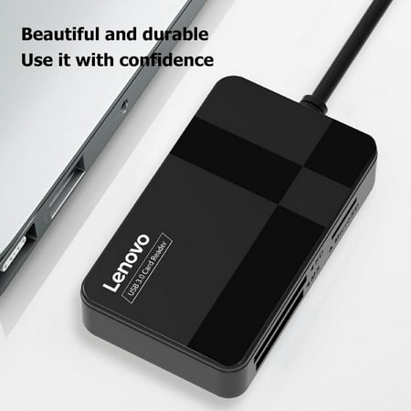 Jinveno Lenovo D302 USB 3.0 Card Reader 4in1 TF CF MS Secure Digital ...