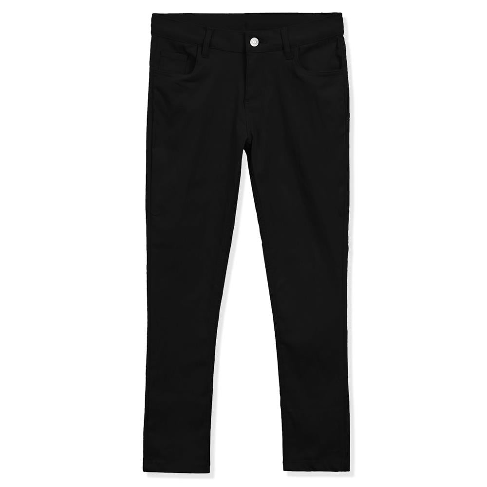 Educated Uniforms Girls 4-20 Adjustable Waist Skinny Stretch School ...