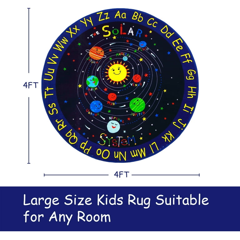 Solar System Rugs Classroom Carpets