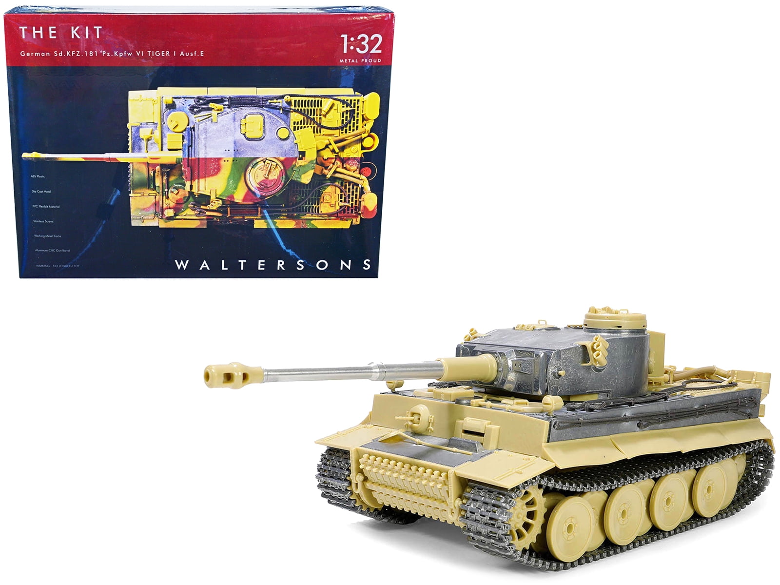 Skill 4 Model Kit German Sd.Kfz.181 Pz.Kpfw VI Tiger I (Early ...
