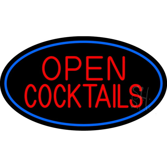 Red Double Stroke Beer Liquor LED Neon Sign 24 x 31 - inches, Clear ...