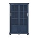 Ameriwood Home Aaron Lane Bookcase with Sliding Glass Doors, Multiple ...