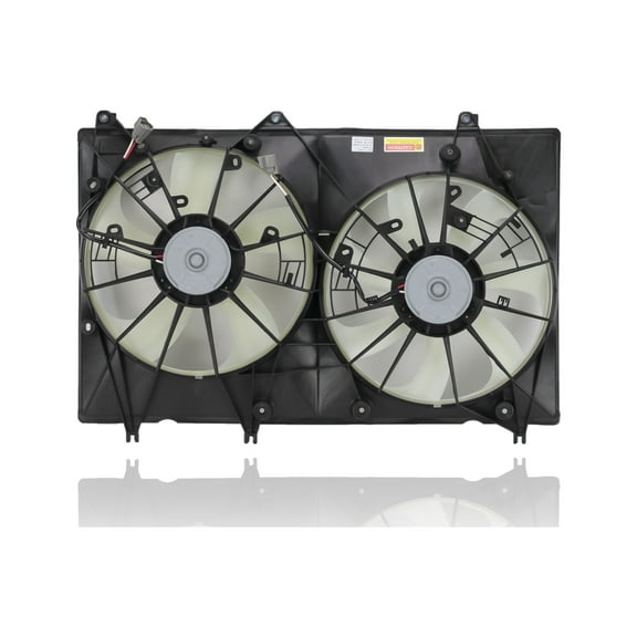 Dual Radiator and Condenser Fan Assembly - Cooling Direct Fit/For ...