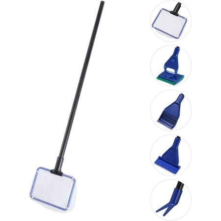 Tank Cleaning Kit 5 in 1 Aquarium Glass Tank Cleaning Tool with Fish ...