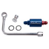 Edelbrock 8134 Single-Feed Fuel Line Kit - Walmart.com
