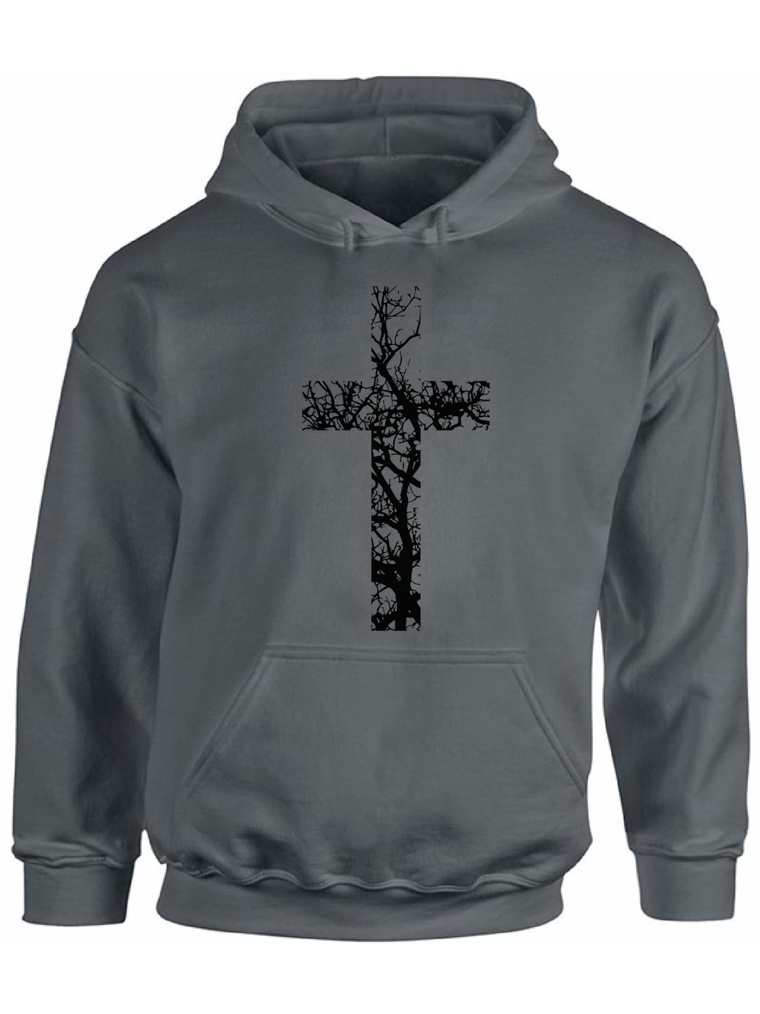 Awkward Styles Awkward Styles Black Cross Unisex Hoodie Christian