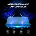 Geevorks Notebook radiator,Laptop Pad Fans Under 17 Inch Cooler With ...