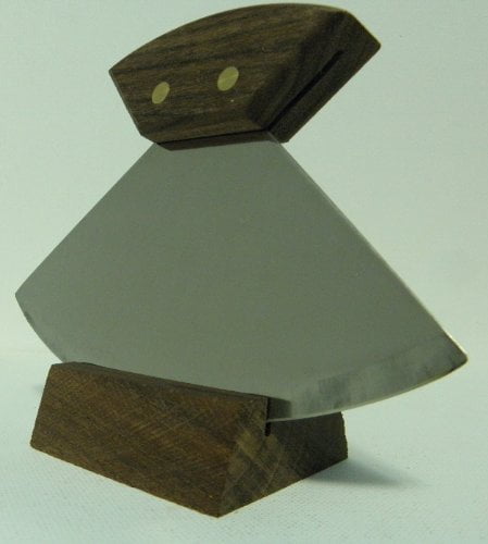 Alaskan Made Ulu with Walnut Handle and 6" Blade - Walmart.com