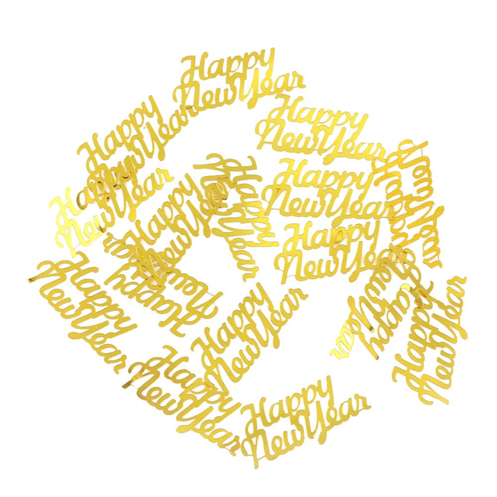 Click here for Junwell New Year Confetti Happy New Year Letters S... prices