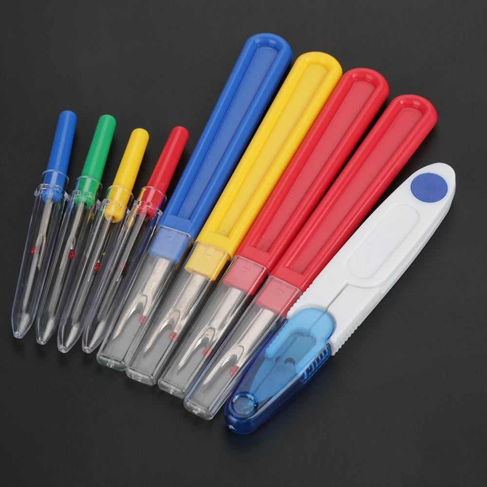 TOPINCN Sewing Tools, Sewing Scissor, 9 in 1 Thread Cutter Seam Ripper ...