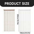 Beaded Door Curtain Cozival Beaded Door Curtain Partition - 100X200Cm ...