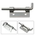 2pcs Spring Loaded Latches 304 Stainless Steel Security Bolt Hasp ...
