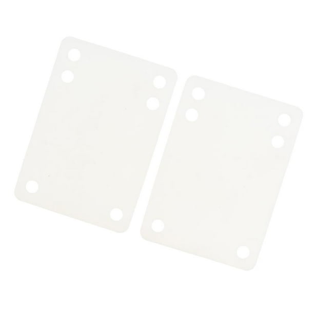 jinwen 2 pieces of soft rubber skateboard longboard riser shock absorbers 3mm / 6mm / - Walmart.ca