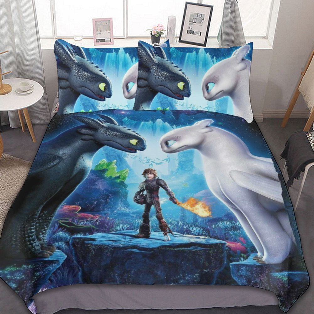 Click here for Yingd How To Train Your Dragon 3-Piece Bedding Set... prices