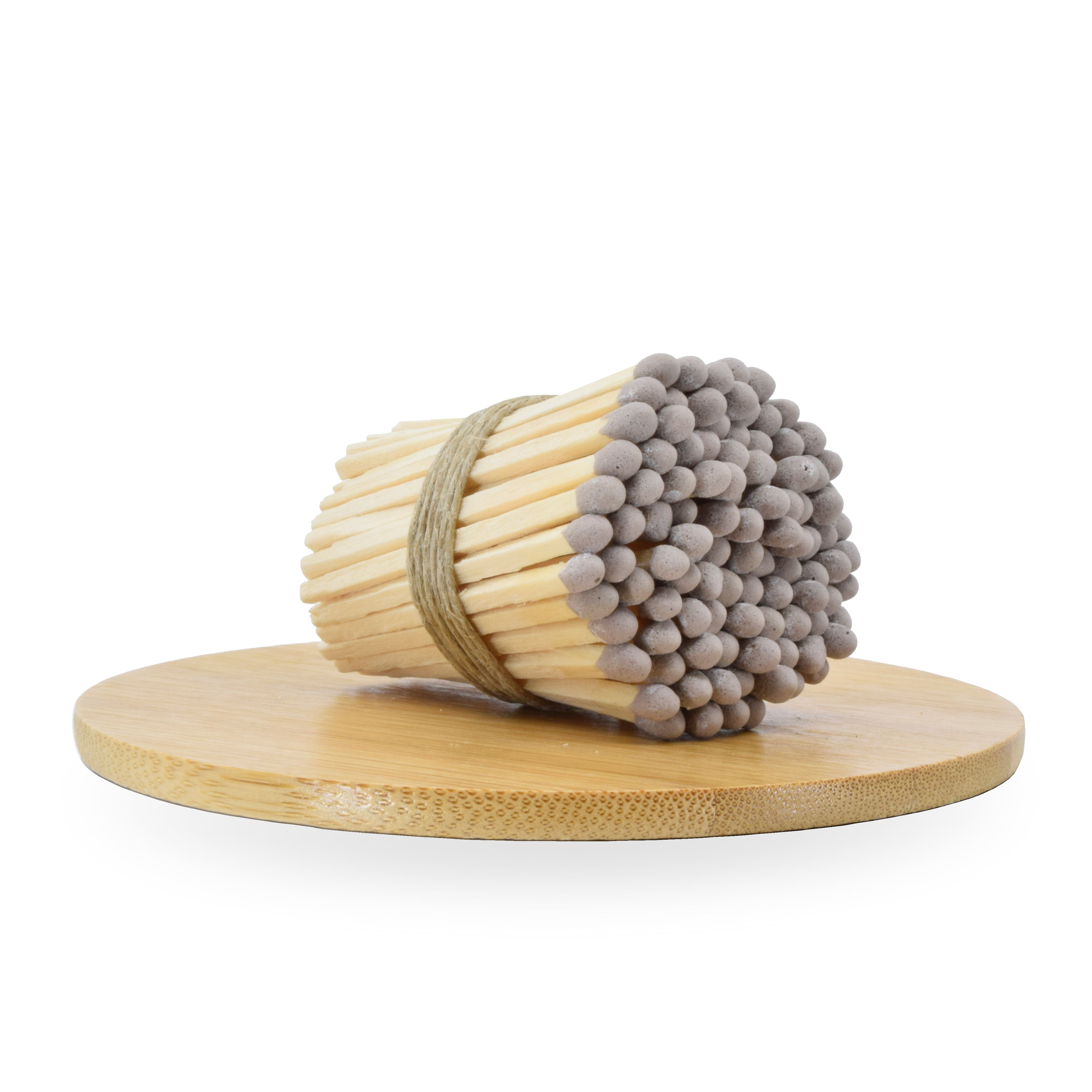 2" Gray Tip Wooden Matchsticks - Safety Matches, Bulk, Loose, 2 Inches ...