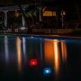 FELTECHELECTR Solar Powered Floating Pool Light Acrylic Bar 1Set ...