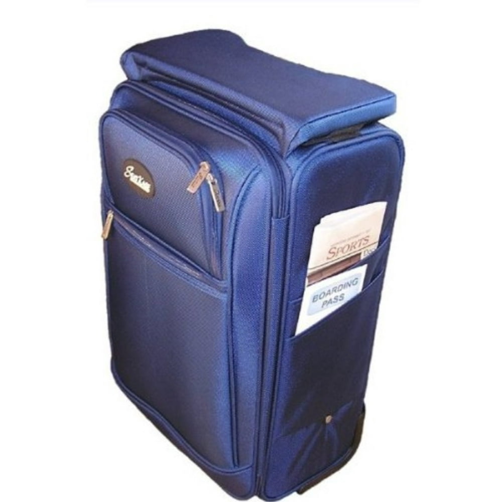 SK-BLU 23 In. Carry-On Luggage, Blue - Walmart.com - Walmart.com