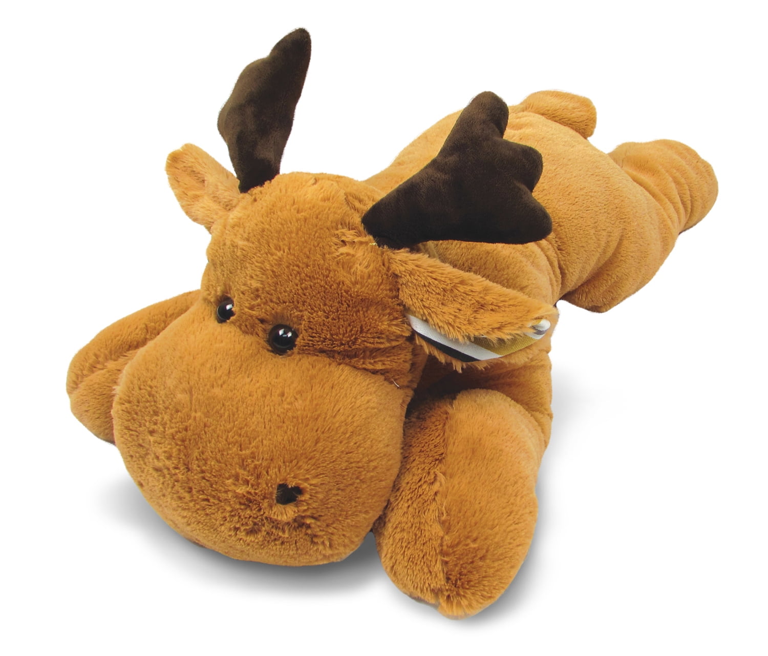 DolliBu Plush Moose Stuffed Animal Pillow Size – Super Soft Animal ...