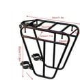 Front Rack for Bike | Sturdy Steel Front Rack with 25 kg Capacity ...