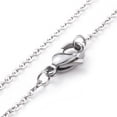 304 Stainless Steel Pendant Necklaces with Cable Chains Lobster Claw ...