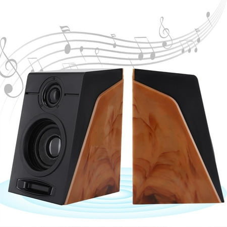 Paird 3in Heavy Bass Computer Speakers PC Subwoofer PC Speaker HiFi ...