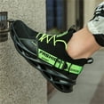 BUBUDENG Men Athletic Mesh Shoes Non Slip Blade Running Gym Sneakers ...