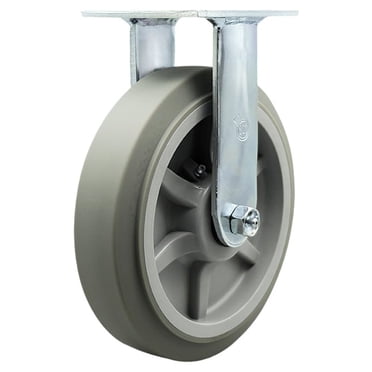 4 Seasons Gate Wheel w/Spring Suspension- 400-Lb Cap 8inx3in Dual Tires ...