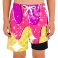 Boys Swim Trunks with Compression Liner Toddler Swimsuit Boy Swim ...
