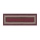 Better Trends Woodbridge Rectangular 24" x 96" Braided Rug - Cranberry ...