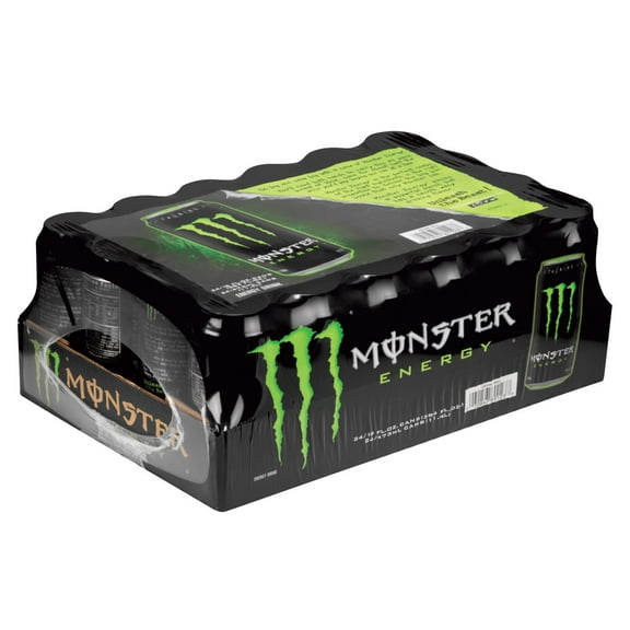 Monster Original Energy Drink, 16 Fl Oz, Meanest Energy Supplement ...