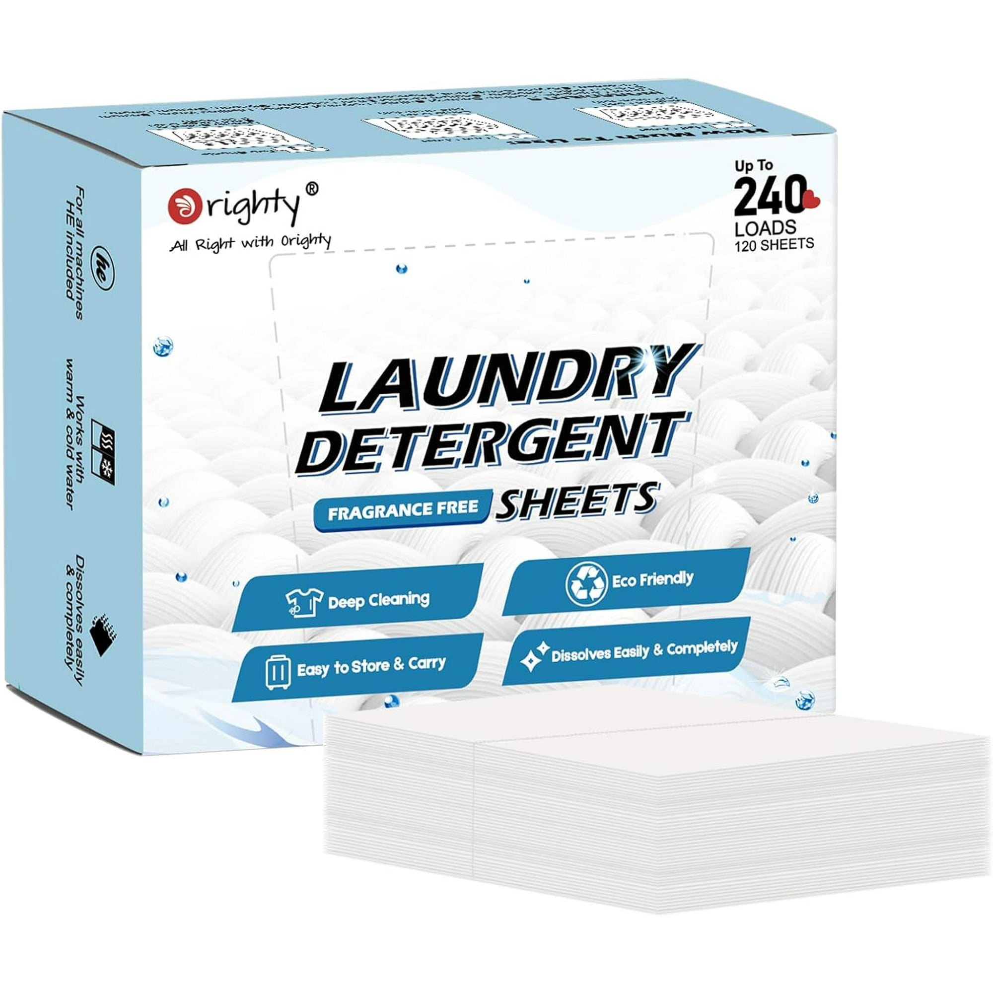 Click here for Hsmeiegadovf Orighty Laundry Detergent Sheets  (24... prices