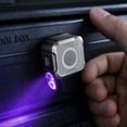 SE1 Keychain Flashlight, 300 Lumens Small EDC Flashlight with UV Light ...