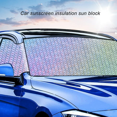 Car Sunscreen Insulation Sun Block Car Automatic Telescopic Folding ...