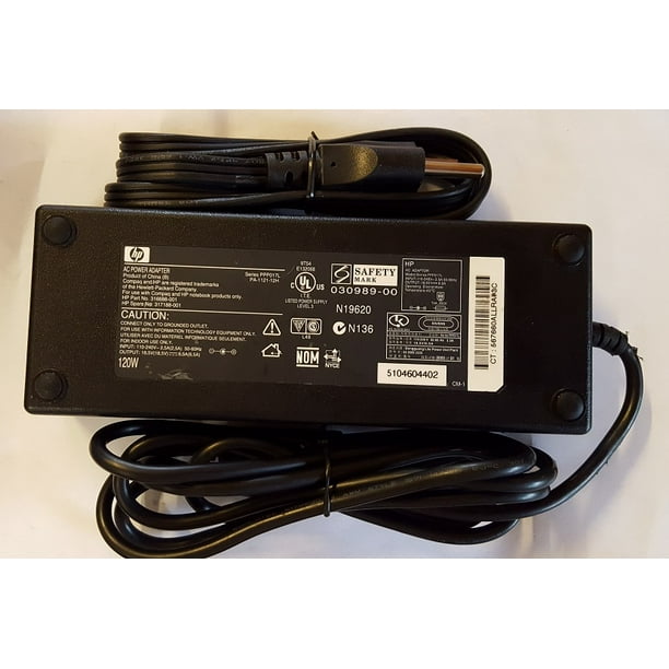 HP 18.5V 6.5A 120W Power Adapter Charger - Walmart.com - Walmart.com
