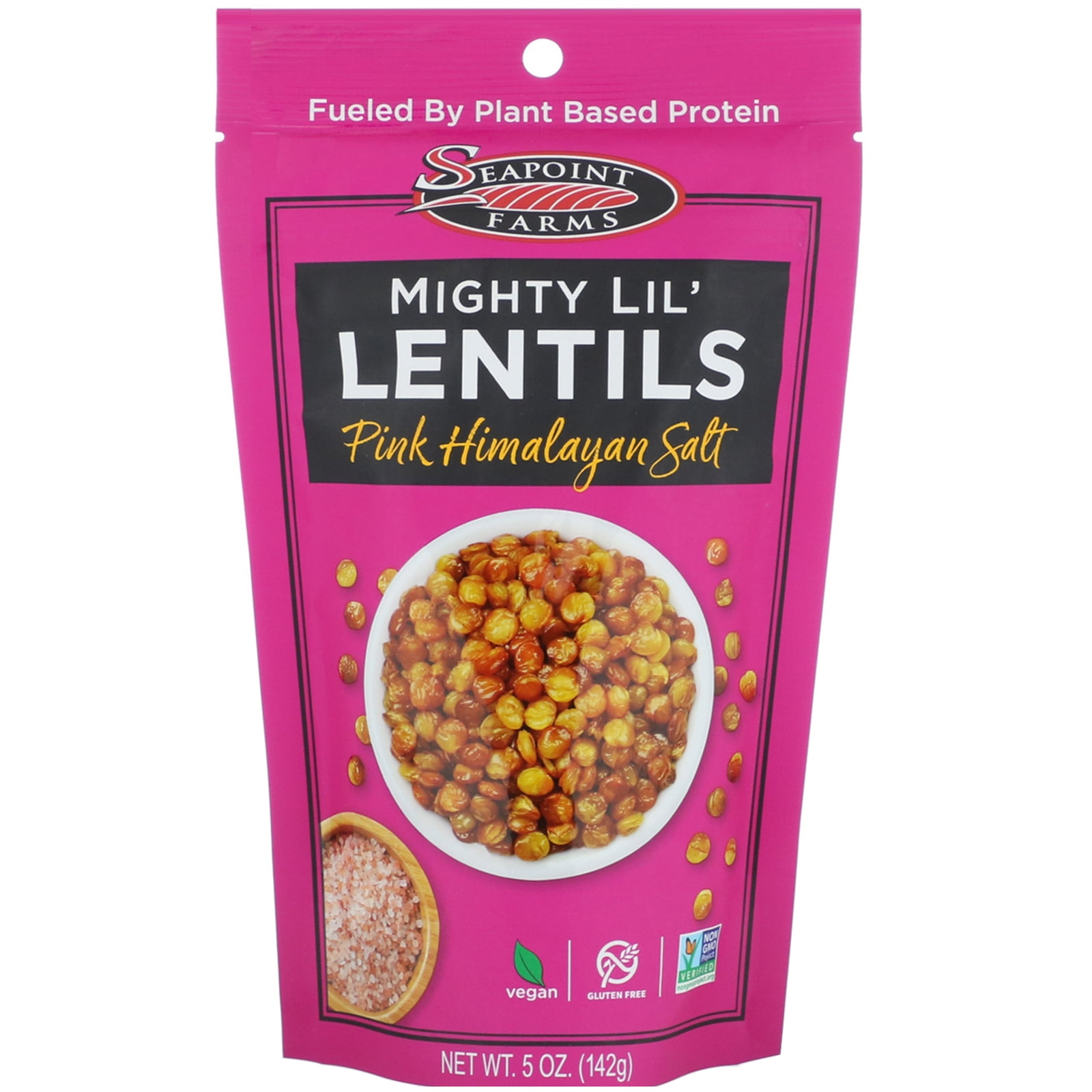 Seapoint Farms All Natural Pink Himalayan Salt Mighty Lil' Lentils, 1 ...