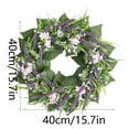 Artificial Flowers for Outdoors Fake Flowers Flower Garland Front Door ...