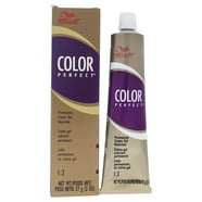 Color Perfect Permanent Creme Gel Haircolor - 4N Medium Brown by Wella ...